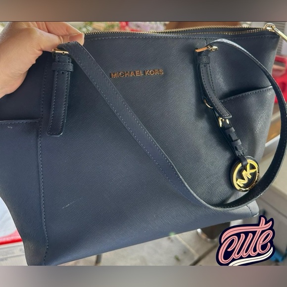 Michael Kors | Bags | Michael Kors Blue Bag | Poshmark